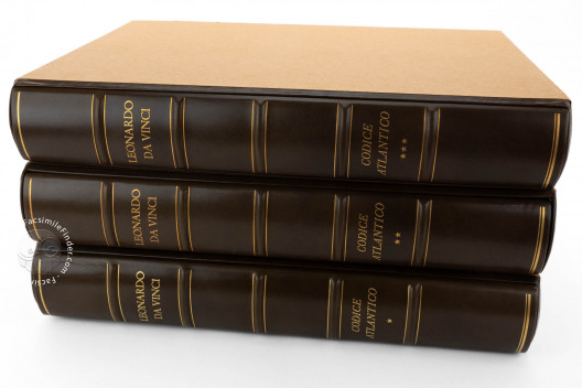 Leonardo Da Vinci Codex Atlanticus Facsimile - Book for Sale