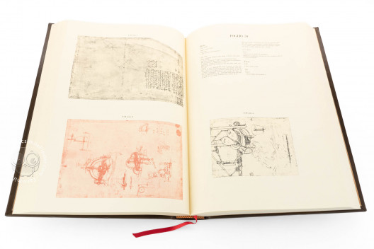 Leonardo Da Vinci Codex Atlanticus Facsimile - Book for Sale