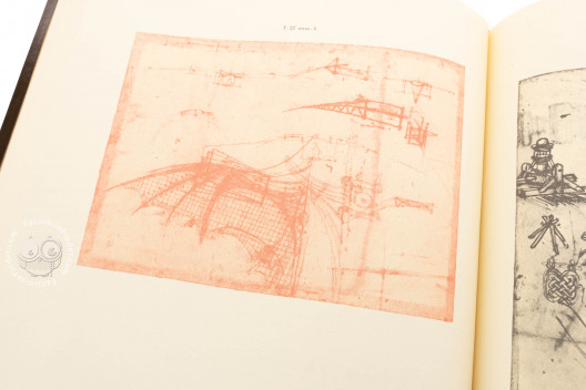 Leonardo Da Vinci Codex Atlanticus Facsimile - Book for Sale