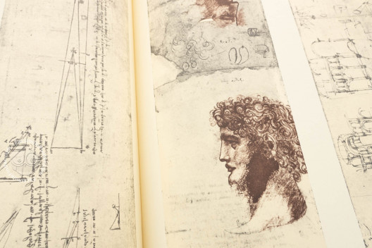 Leonardo Da Vinci Codex Atlanticus Facsimile - Book for Sale