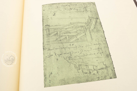 Leonardo Da Vinci Codex Atlanticus Facsimile - Book for Sale
